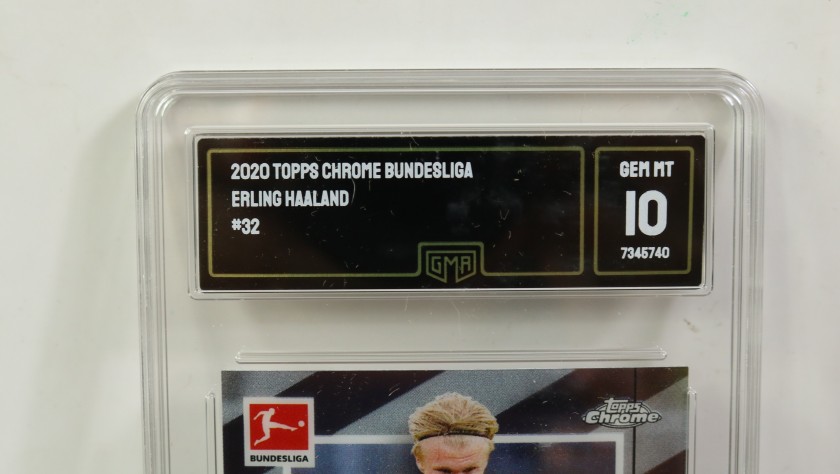 Erling Haaland Limited Edition Trading Card - CharityStars