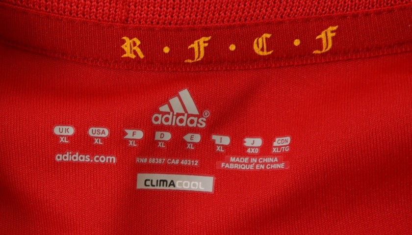 Pique's Signed Match Shirt, Germany-Spain WC South Africa 2010 ...