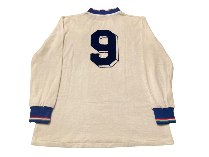 Rossi's Match-Worn Shirt, Cyprus vs Italy 1983 - CharityStars
