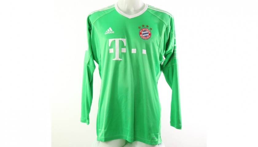 Neuer's Bayern Munich Match Shirt, 2017/18 - CharityStars