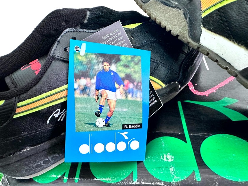 Roberto Baggio X Diadora Limited Edition New Football Shoes, 1990s ...