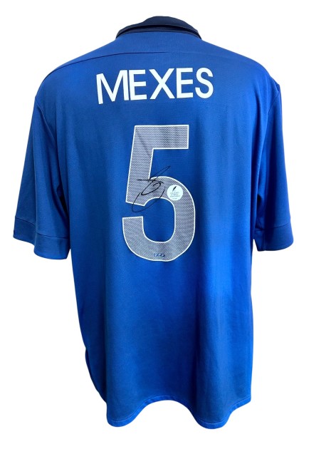 Mexes' France Signed Official Shirt, 2011 - CharityStars