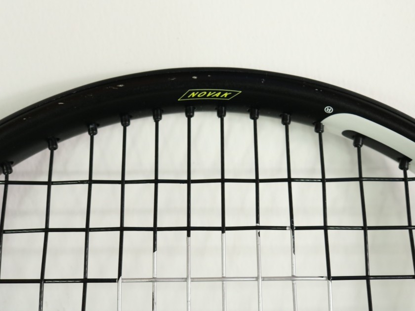 Head Racquet Signed by Novak Djokovic - CharityStars