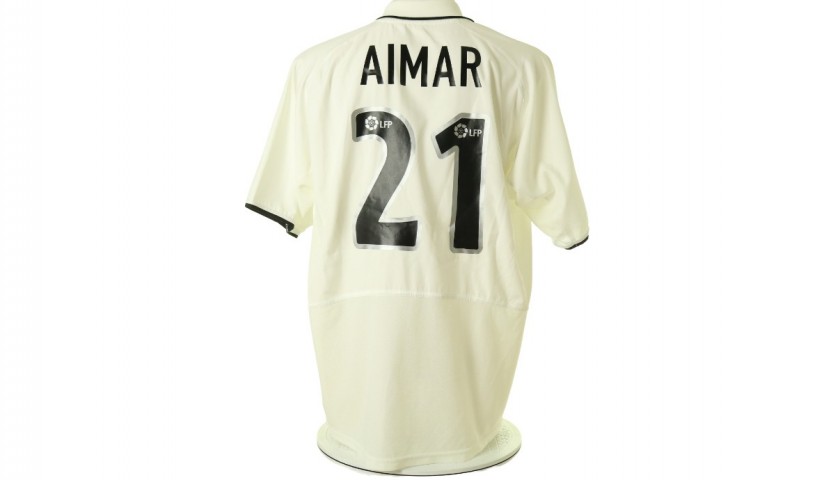 Aimar Official Valencia Shirt, 2002/03 - CharityStars