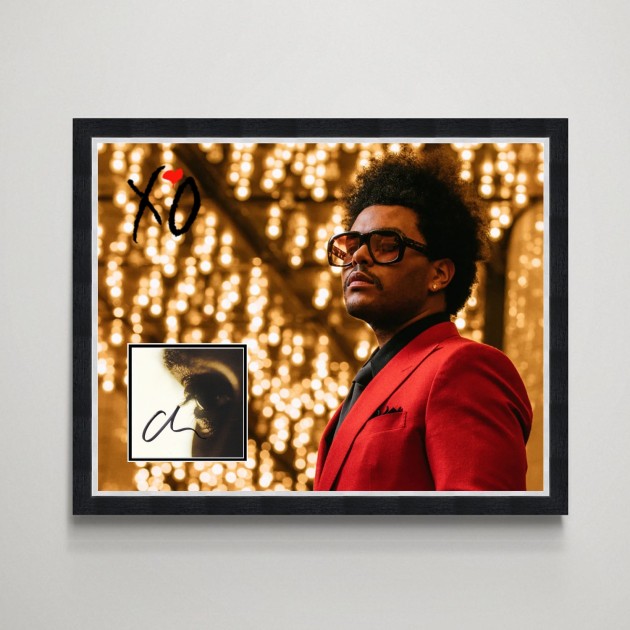 The Weeknd Signed CD Display - CharityStars