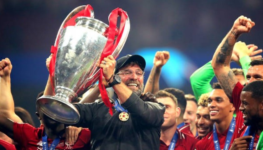 Jürgen Klopp's Signed Liverpool FC 2018/19 Champions League Medal ...