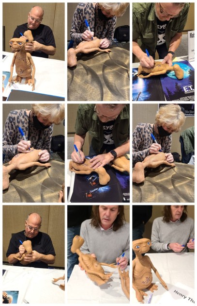 E.T. Cast Signed Puppet Foam Replica Doll - CharityStars