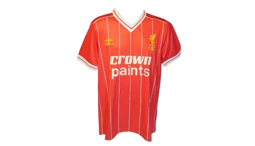 Ian Rush's Liverpool 1982 Signed Shirt - CharityStars