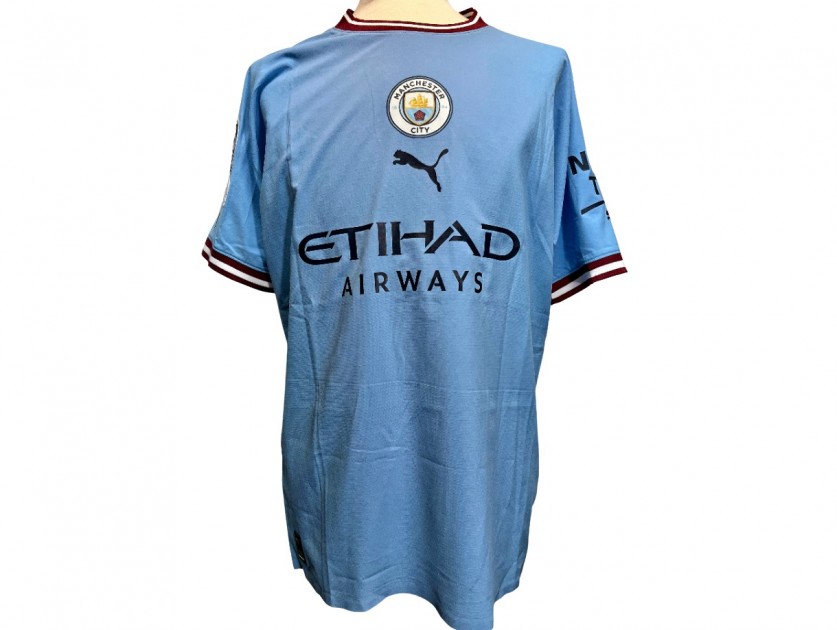 Rodri's Match-Issued Shirt, Sevilla vs Manchester City 2022 - CharityStars