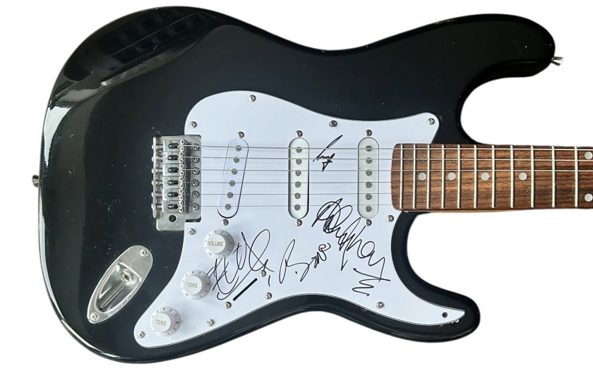U2 Signed Electric Guitar - CharityStars