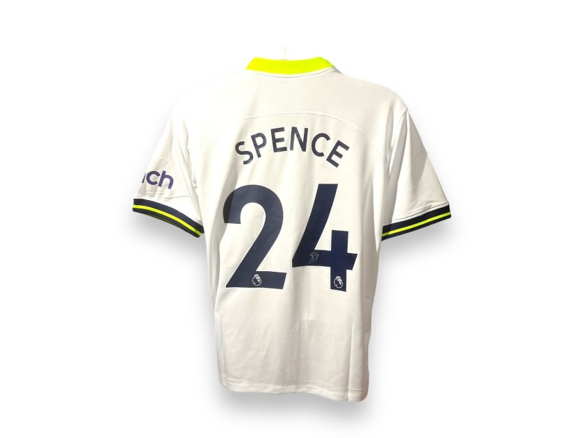 Djed Spence's Tottenham FC 2021/22 Signed Replica Shirt - CharityStars
