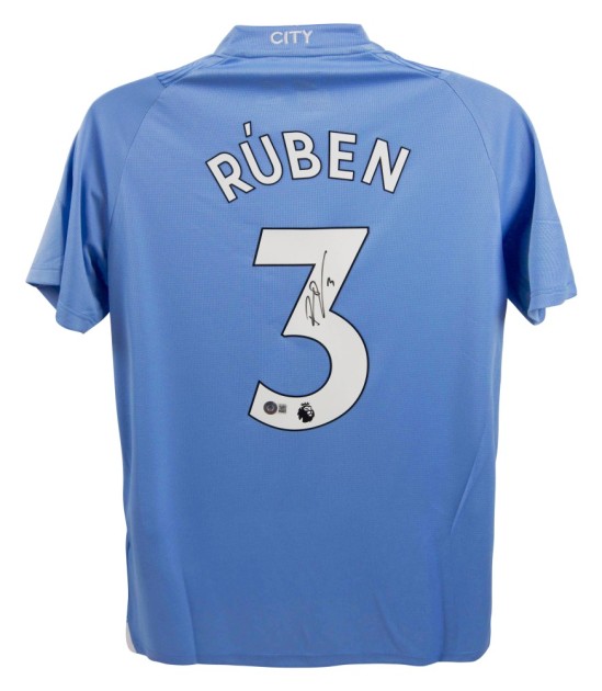 Ruben Dias' Manchester City 2023/24 Signed Shirt - CharityStars
