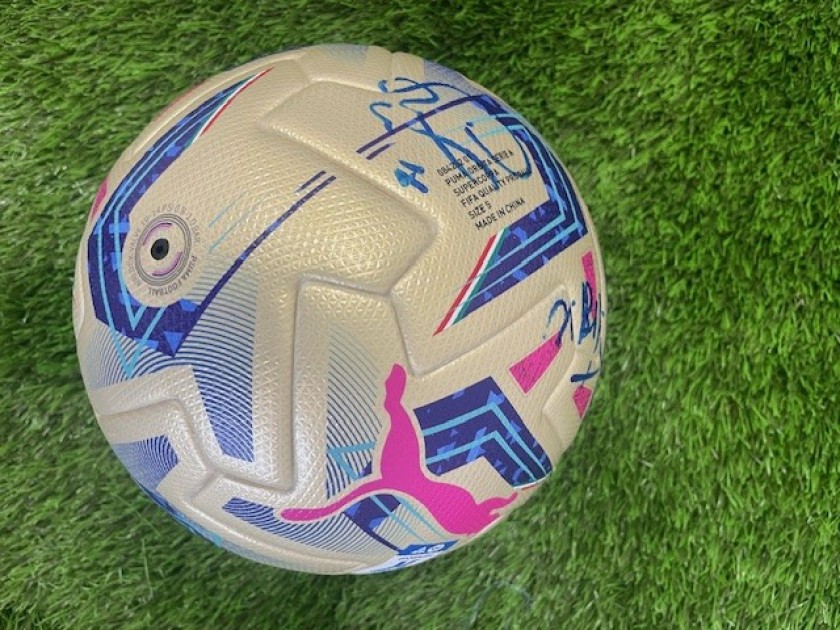 Napoli vs Inter, Italian Super Cup Final 2024 Prepared Signed Match ...
