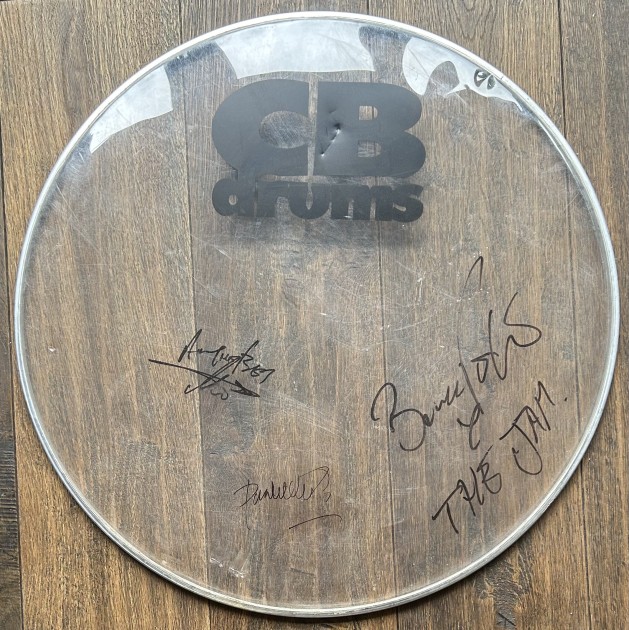 The Jam Signed Drumskin - CharityStars