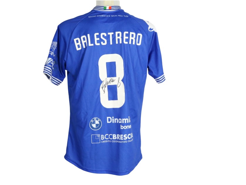 Balestrero's Signed Unwashed Shirt, Union Brescia vs Triestina 2026 ...