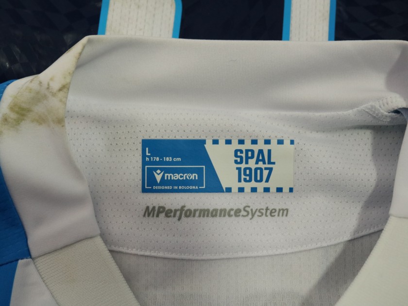 Bassoli Unwashed and Signed Shirt, SPAL vs Ancona 2023 - CharityStars
