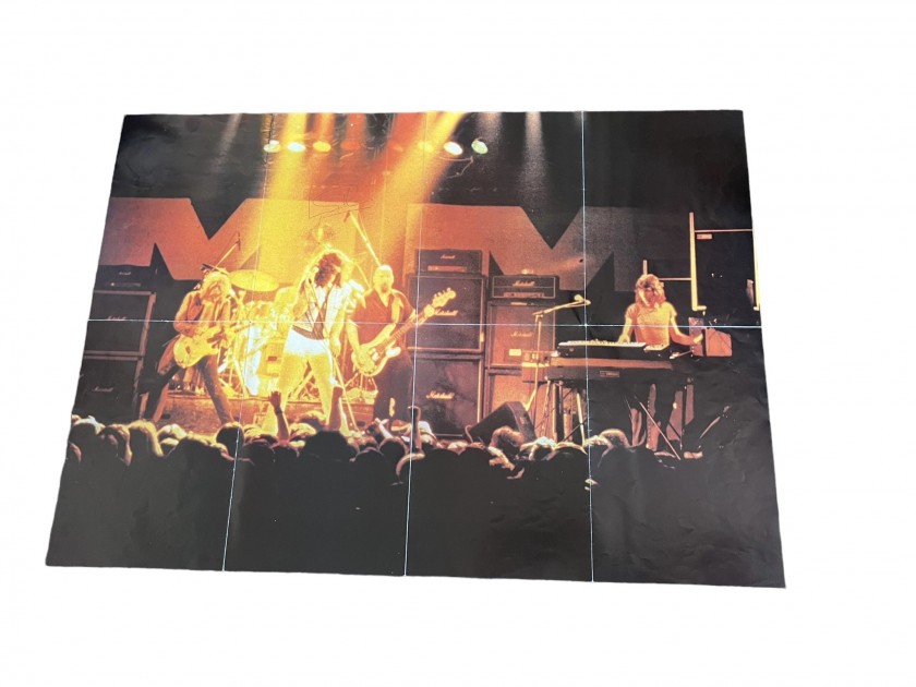 Ian Gillan and Colin Towns Signed Promotional Poster - CharityStars