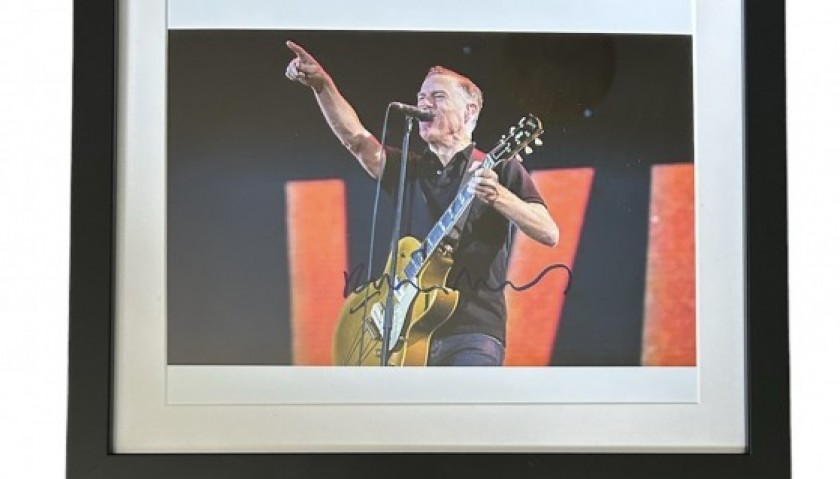 Bryan Adams Signed and Framed Photograph - CharityStars