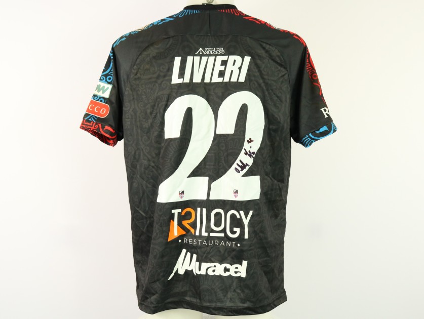 Livieri's Unwashed Signed Shirt, Catania vs Crotone - Coppa Italia 2023 ...