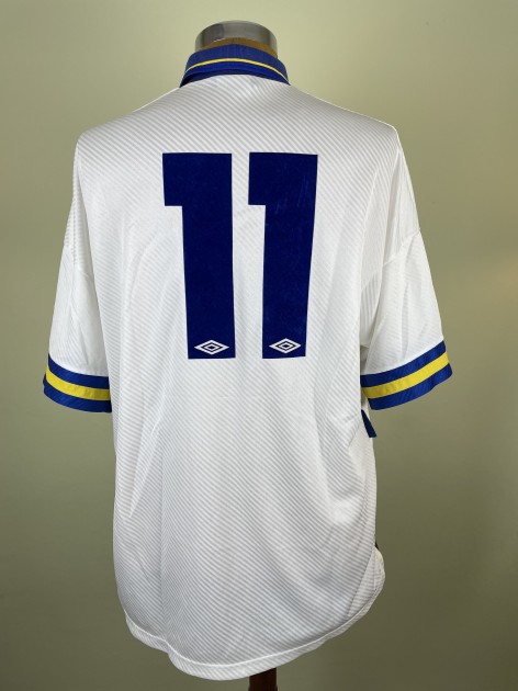 Asprilla's 1994/95 Parma Match Shirt - CharityStars