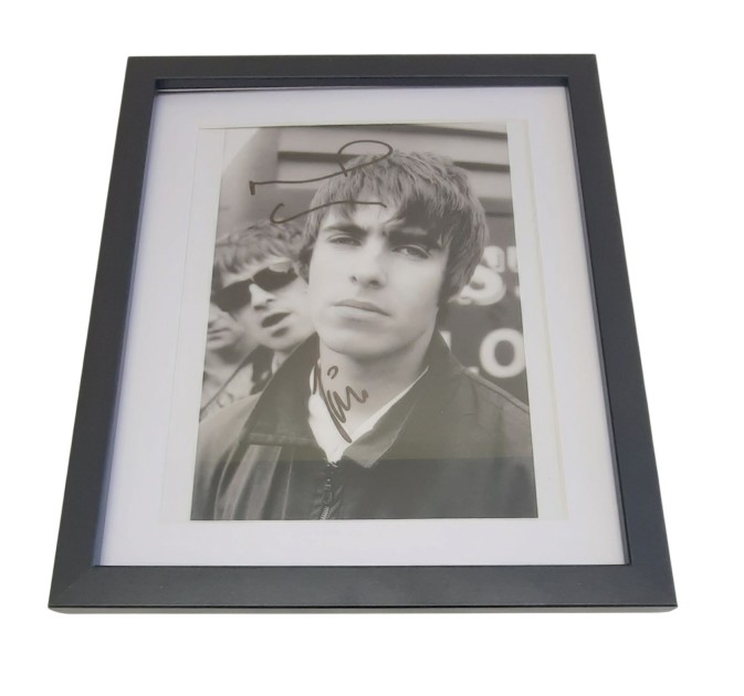 Oasis Signed and Framed Photograph - CharityStars