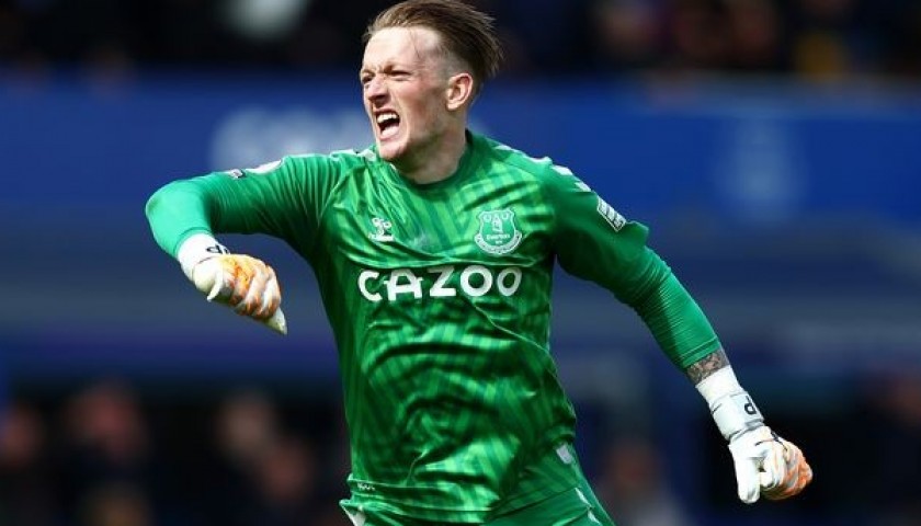 Jordan Pickford's Everton 2022/23 Signed Shirt - CharityStars