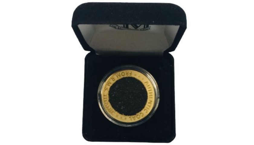 Authentic & Original Coal Coin from the RMS Titanic - CharityStars