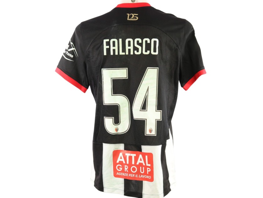 R- Falasco Unwashed Shirt, Ascoli vs Catanzaro 2023 - CharityStars