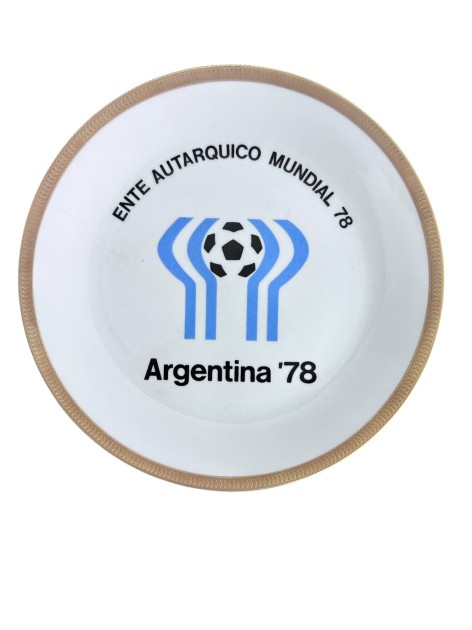 Ceramic Plate, Argentina World Cup 1978 - CharityStars