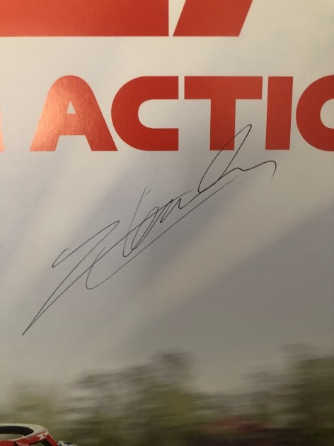 Official Formula 1 Poster, Monza 2024 - Signed by Leclerc and Sainz ...