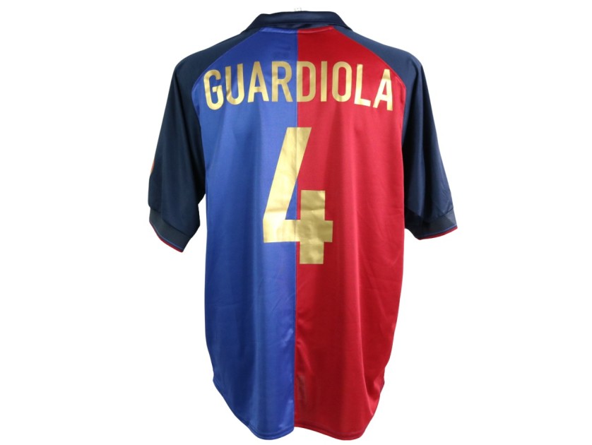 Guardiola's Barcelona Match Shirt, 1999/00 - CharityStars