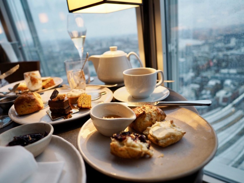 Champagne afternoon tea for 4 at Oblix, The Shard - CharityStars
