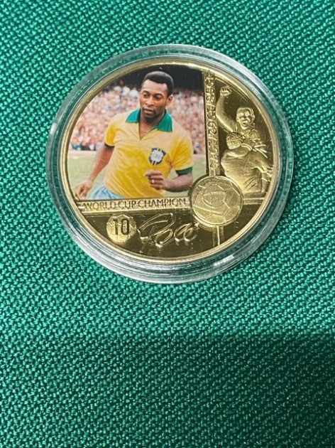 Pele Commemorative Medals Box - CharityStars