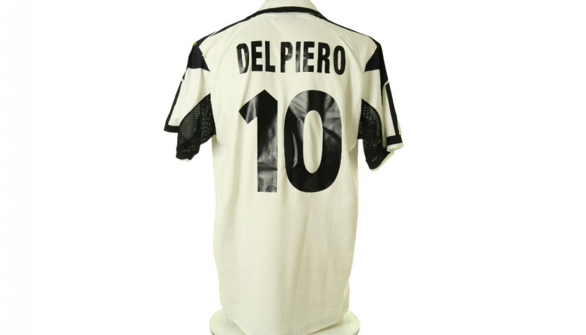 Del Piero Official Juventus Shirt, 1998/99 - CharityStars