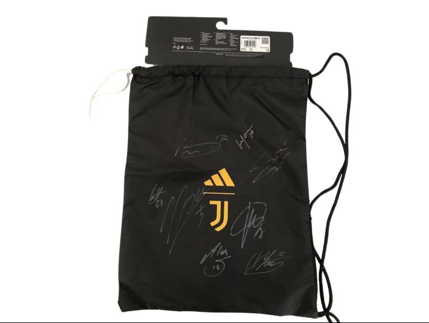 Official Juventus FC Gymsac, 2023/24 - Signed by the Players - CharityStars