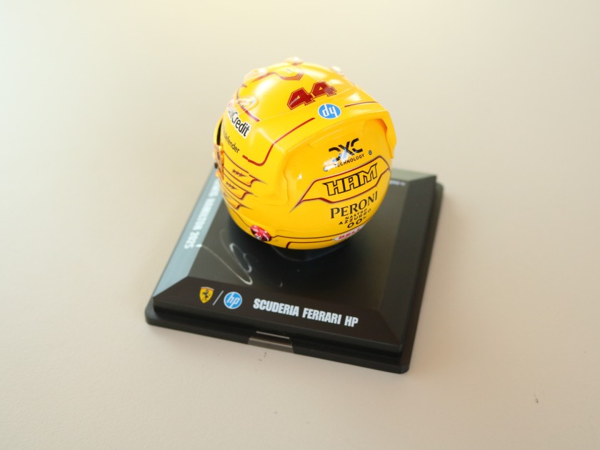 Hamilton's Scuderia Ferrari Signed Helmet Scale 1:5, 2025 - Signed by ...