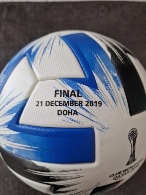 2019 Club World Cup Final Prepared Match-Ball - CharityStars