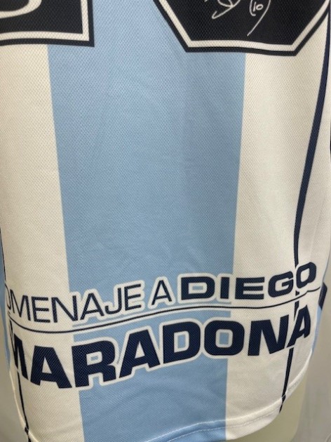 Maradona Official Signed Shirt, Argentina vs World Stars 2001 - The ...