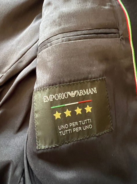 Emporio Armani Italy National Team Suit Worn by Giorgio Chiellini ...