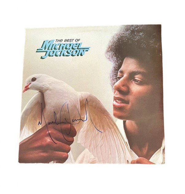 Vinile "The Best of Michael Jackson" di Michael Jackson - Autografato ...