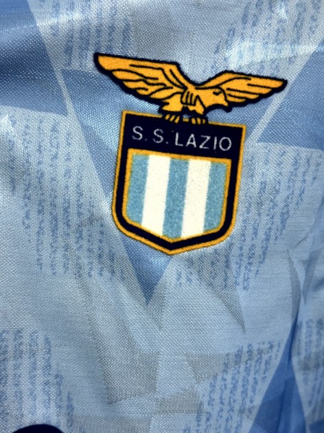 Maglia Bacci indossata Roma-Lazio 1991 - CharityStars