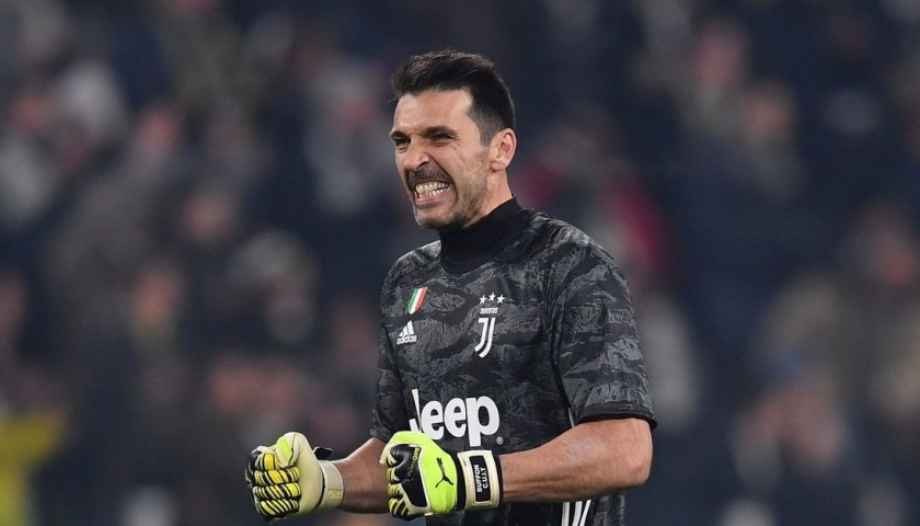 Puma Gloves Worn and Signed by Gianluigi Buffon, 2019/20 - CharityStars