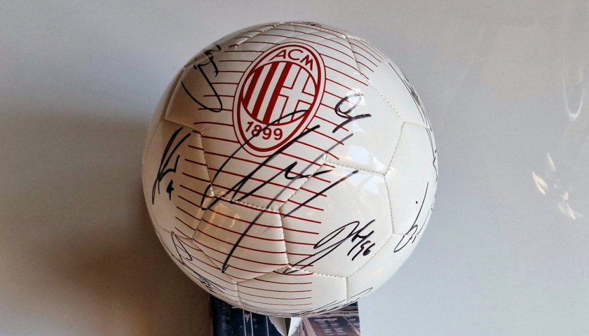 AC Milan Signed Ball - CharityStars