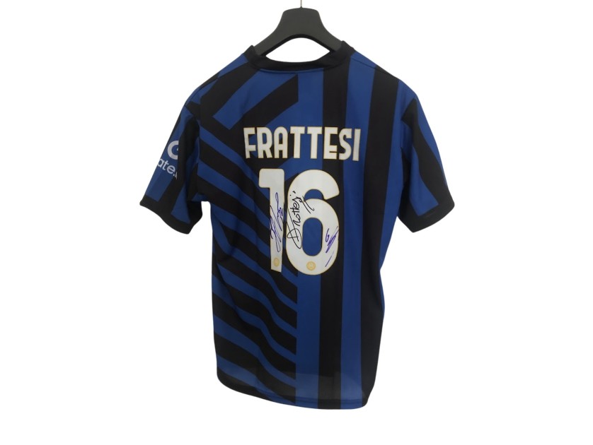R - Frattesi's Signed Official Inter Shirt, 2024/25 - CharityStars