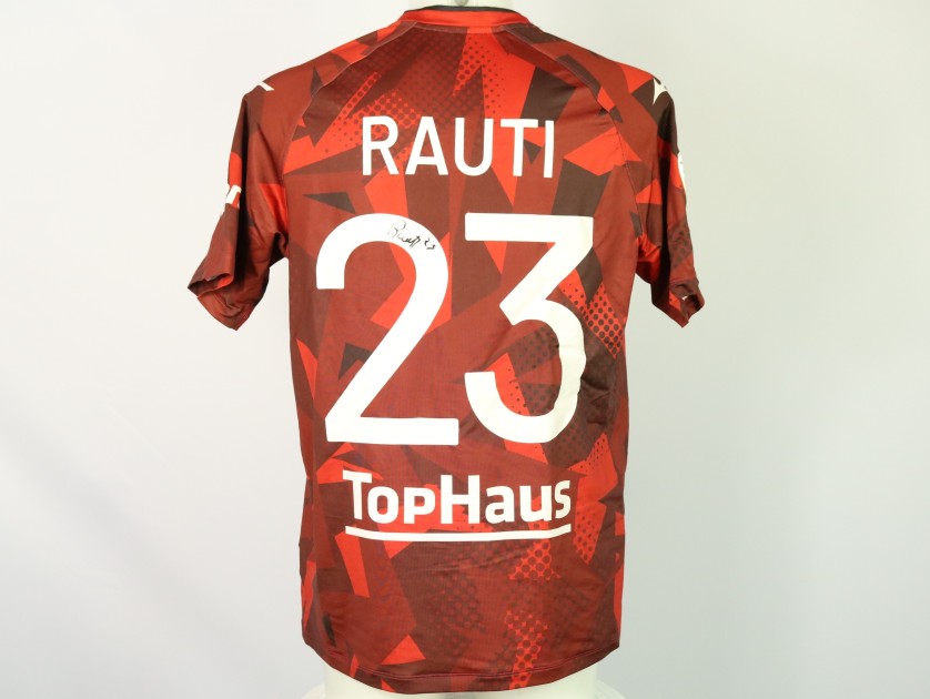 Maglia Rauti unwashed Sudtirol vs Brescia 2023 - Autografata - CharityStars