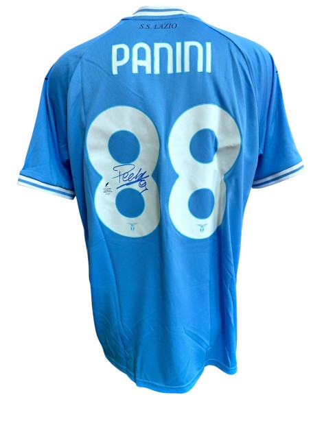 Lazio x Panini Commemorative Shirt, 2022/23 - Signed by Pedro ...