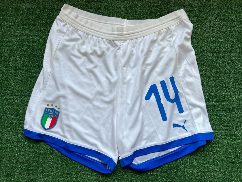 Chiesa, Locatelli, Donnarumma's Collection of Three Italy Match-Issued ...