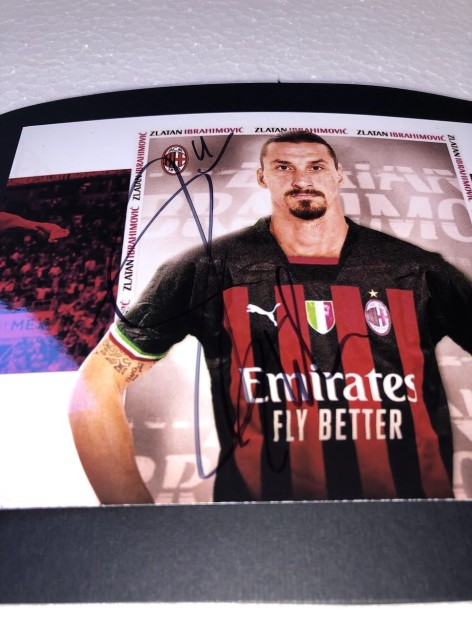 Zlatan Ibrahimovic Signed Photograph - CharityStars