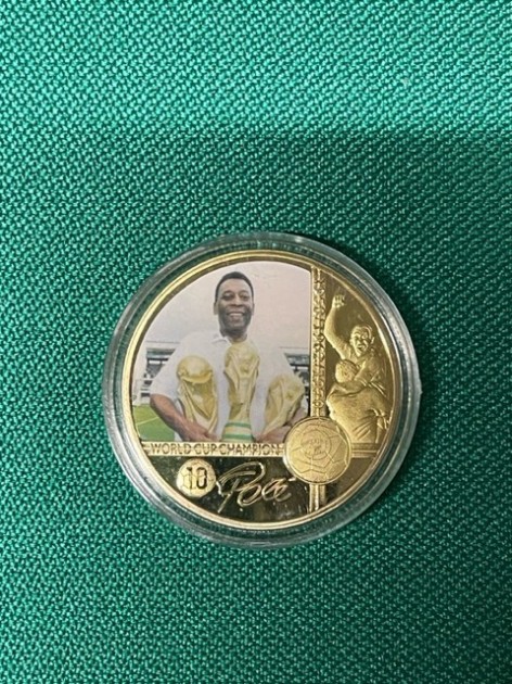 Pele Commemorative Medals Box - CharityStars