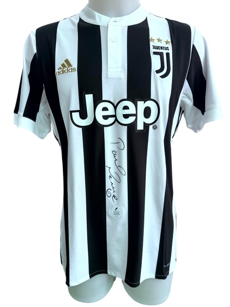 Juventus Official Shirt, 2017/18 - Signed by Pavel Nedved - CharityStars